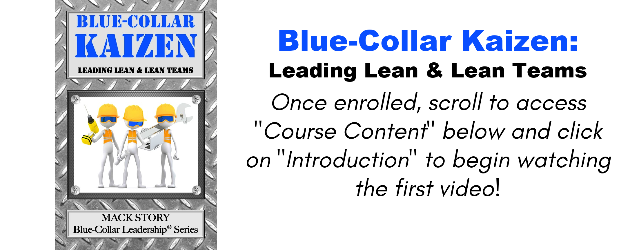 Individual Access: Blue-Collar Kaizen – Blue-Collar Leadership