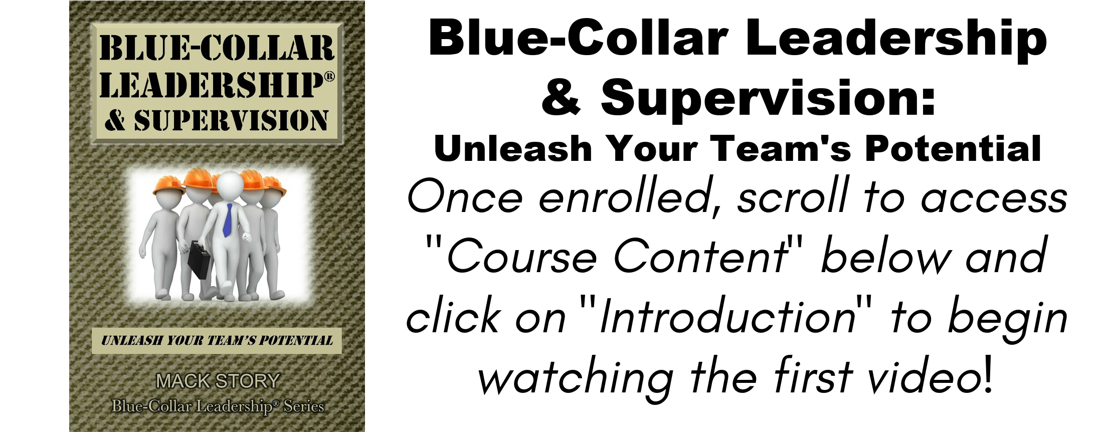 Individual Access: Blue-Collar Leadership® & Supervision: Unleash Your ...